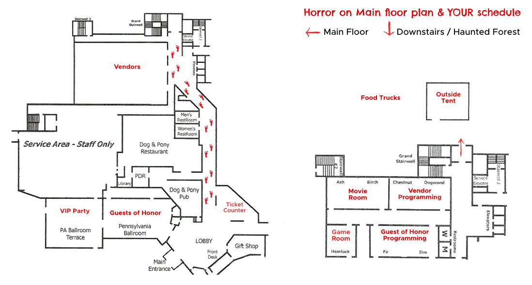 Schedule - Horror on Main